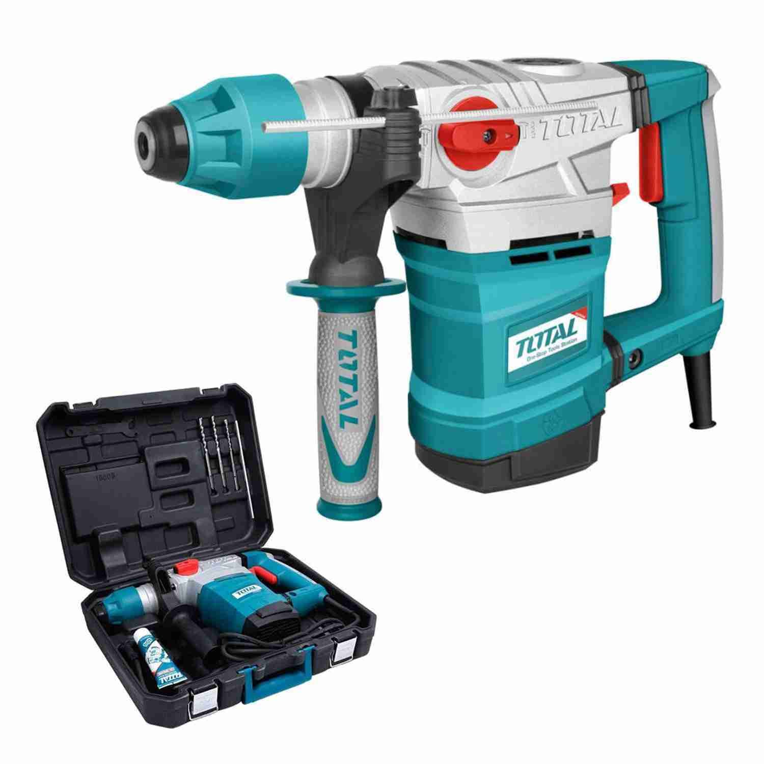 TALADRO ROTOMARTILLO ELÉCTRICO 1800W SDS PLUS 7J INDUSTRIAL TOTAL ...