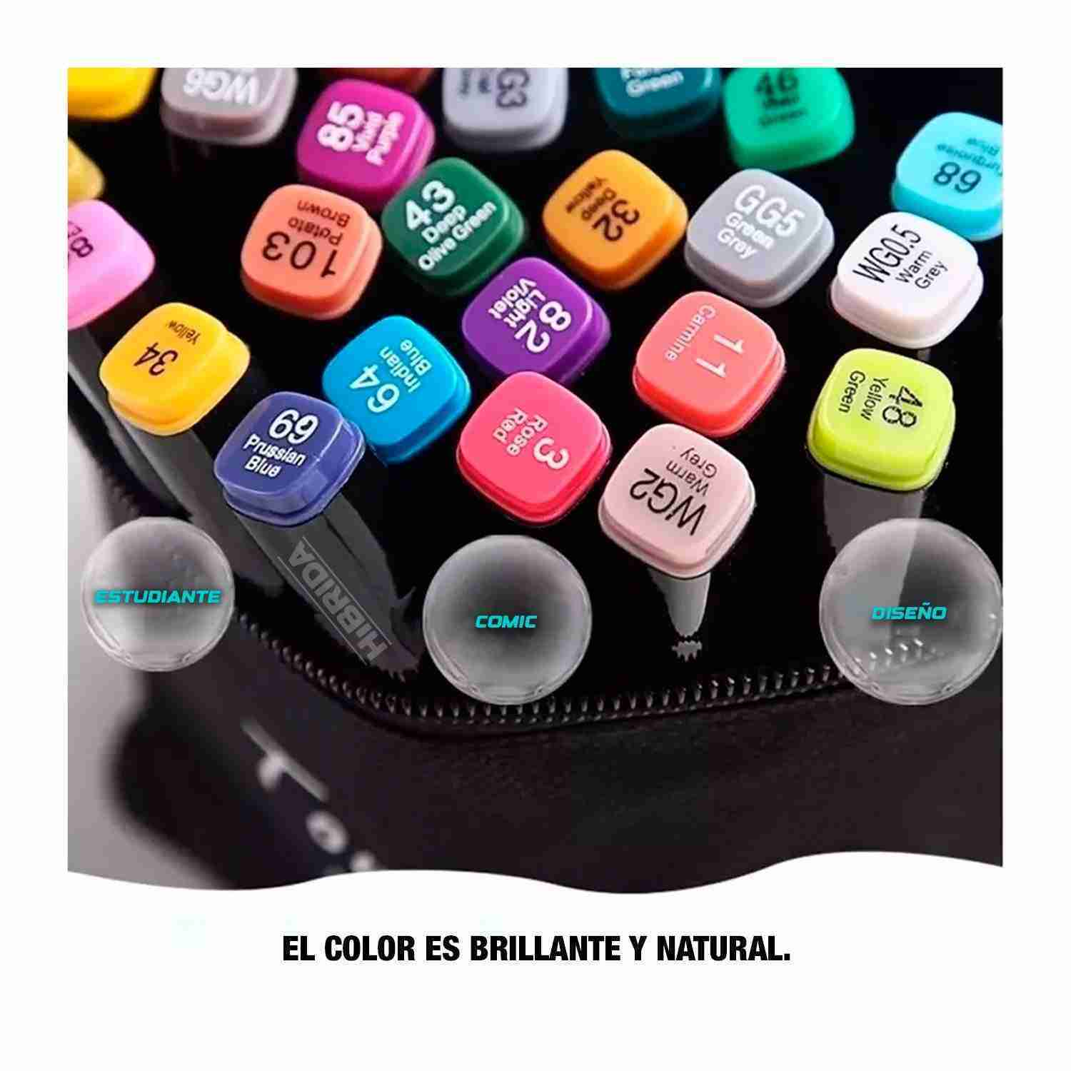 PLUMONES MARCADORES TOUCH DOBLE PUNTA COLOREA 48PCS PRO - TOUCH-48 ...