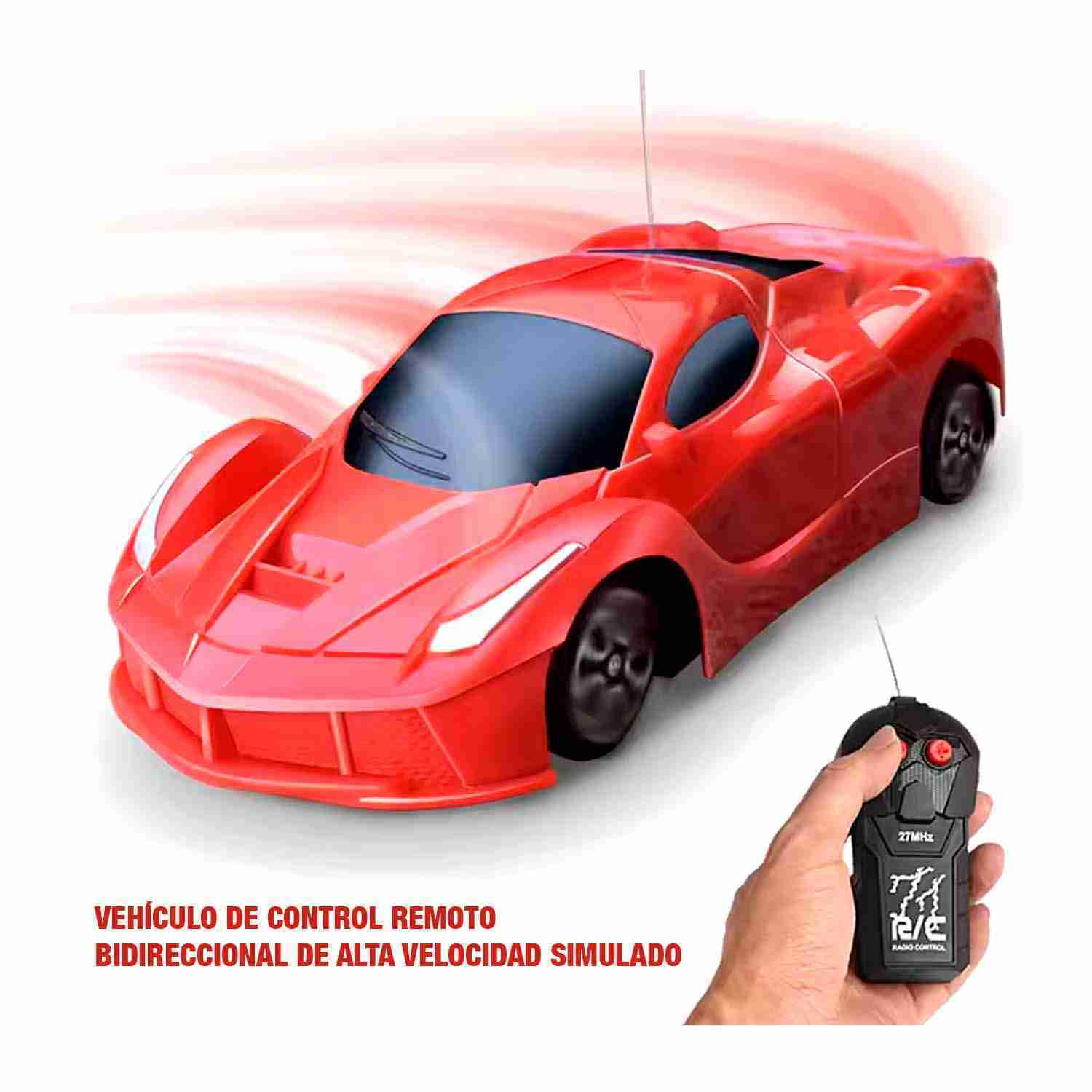 CARRITO COCHE DEPORTIVO DE JUGUETE CONTROL REMOTO INALÁMBRICO - HCAR ...