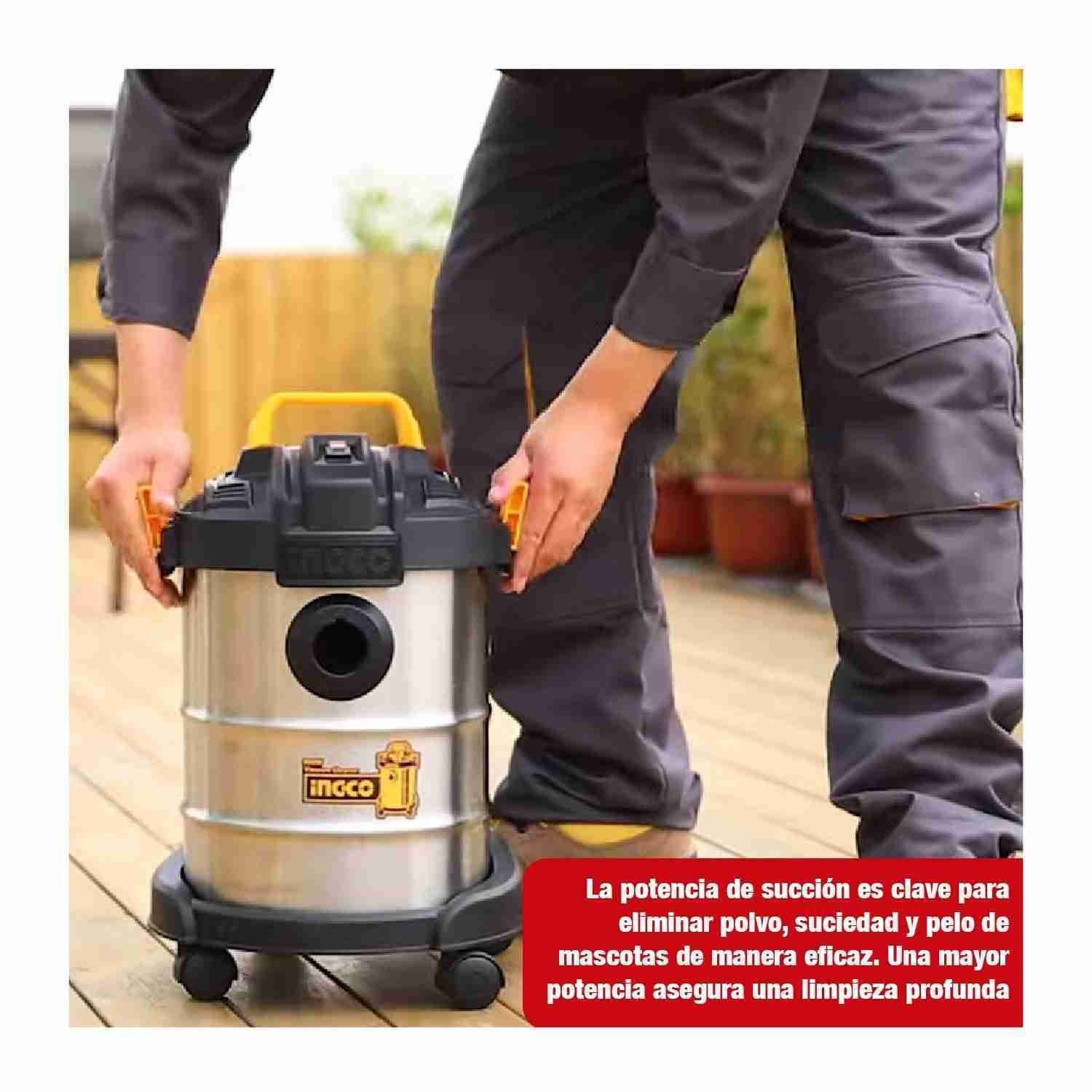 ASPIRADORA 12LT 800W SECO HUMEDO INGCO VC14122 LIMPIEZA - Importaciones ...