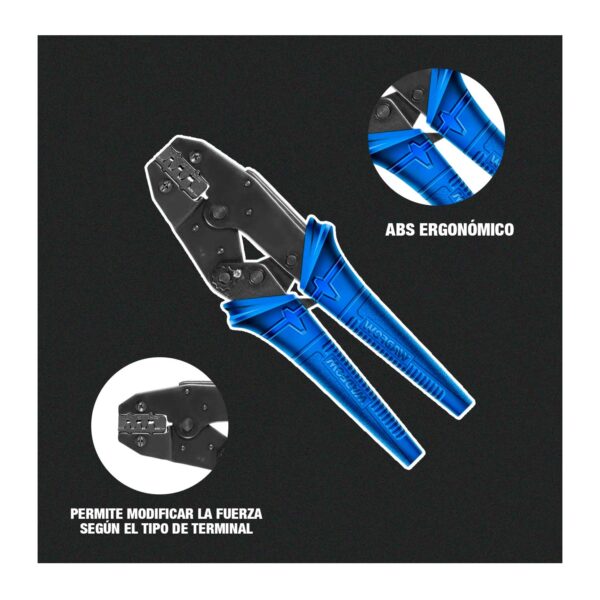 Pinza Crimpadora Alta Precisión 9 Mango Ergonómico Abs - Importaciones ...