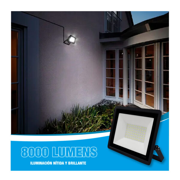 Reflector Led 100w Luz Blanca Resistente Ip66 Home Light ...