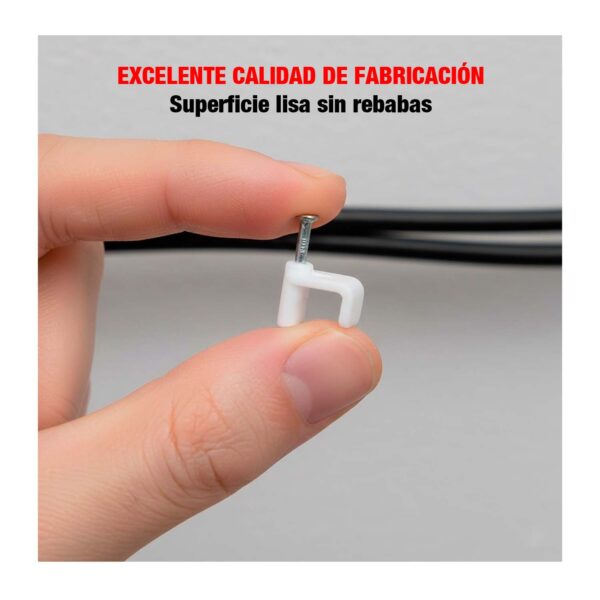 GRAPAS CABLE ELÉCTRICO 7MM FIJACIÓN INSTALACIONES - Importaciones ...