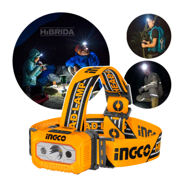 Linterna Vincha Minero Led 200 Lumenes Alumbra Luz Multiuso Blanco ...